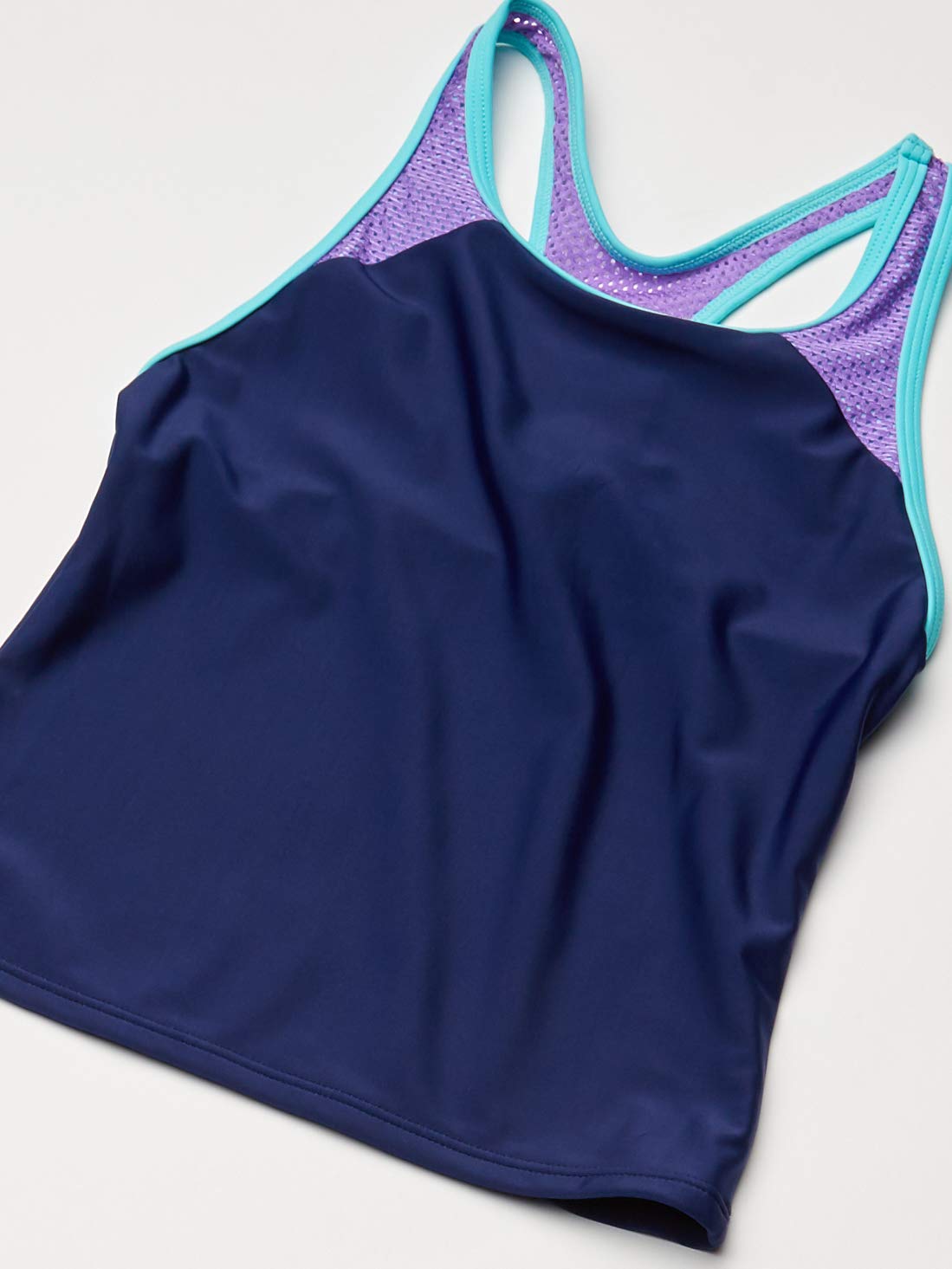 Speedo Girl's Swimsuit Two Piece Tankini Thick Strap