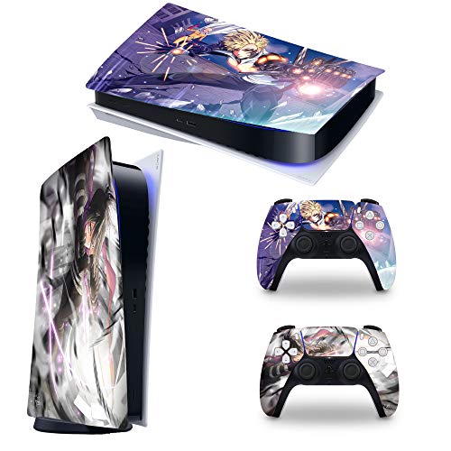 Strongest Hero - PS5 Standard Edition Skin Console - PS5 Standard Edition Controller Skin Cover Vinyl Decal Protective