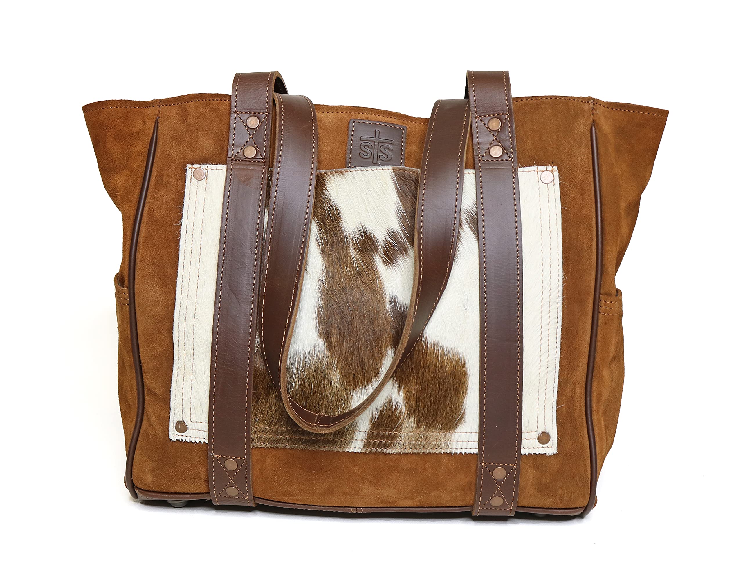 Sts Ranch Wear Womens STS Cowhide Sheridan Tote NA NA, Brown