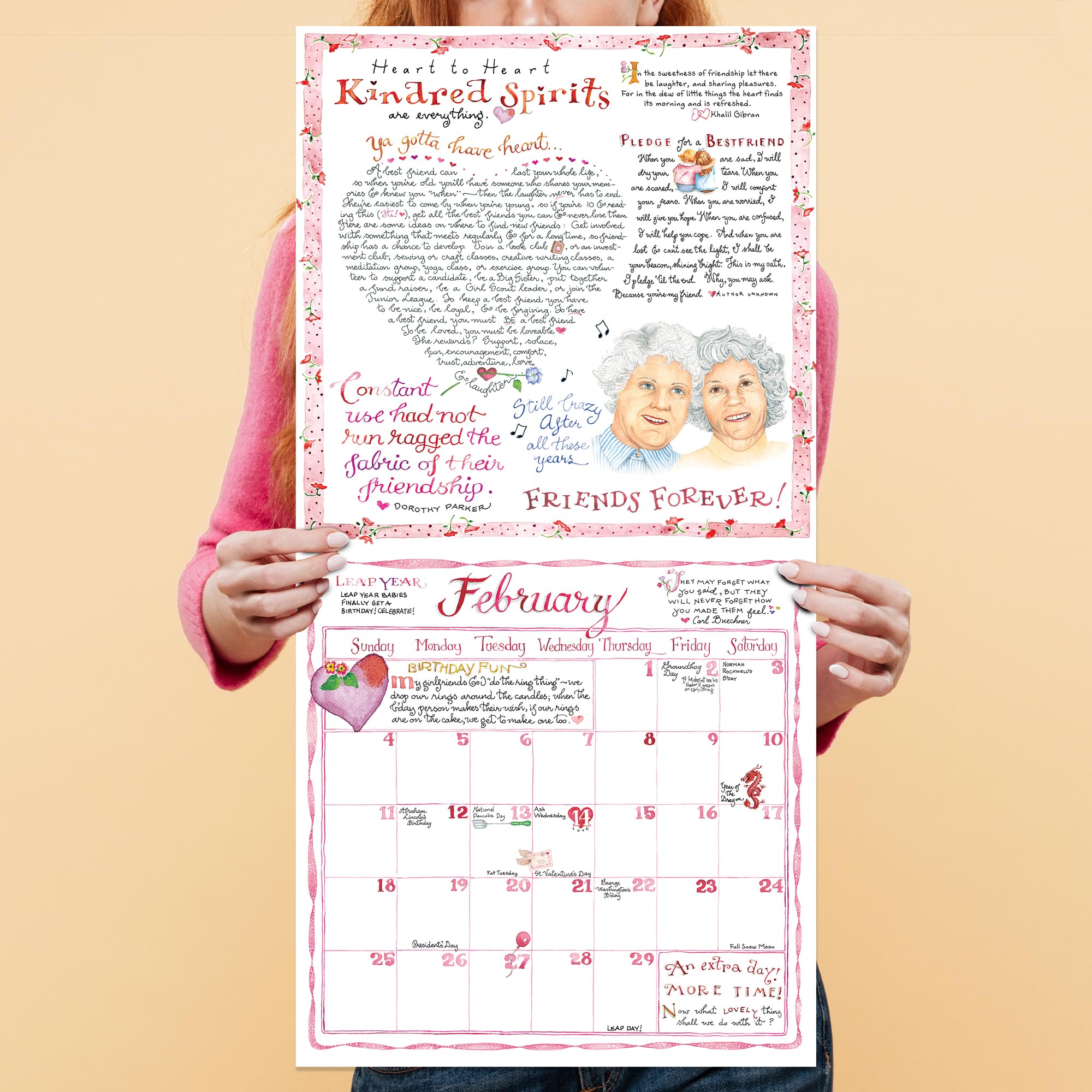 TF PUBLISHING 2024 Susan Branch Wall Calendar | Large Grids for Appointments and Scheduling | Vertical Monthly Wall Calendar 2024 | Home and Office Organization | Premium Matte Paper | 12"x12โ