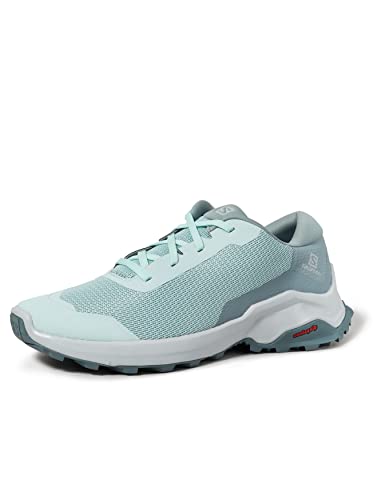Salomon Women's Hiking Shoe, icy morning/lead/stormy weather,12 M US