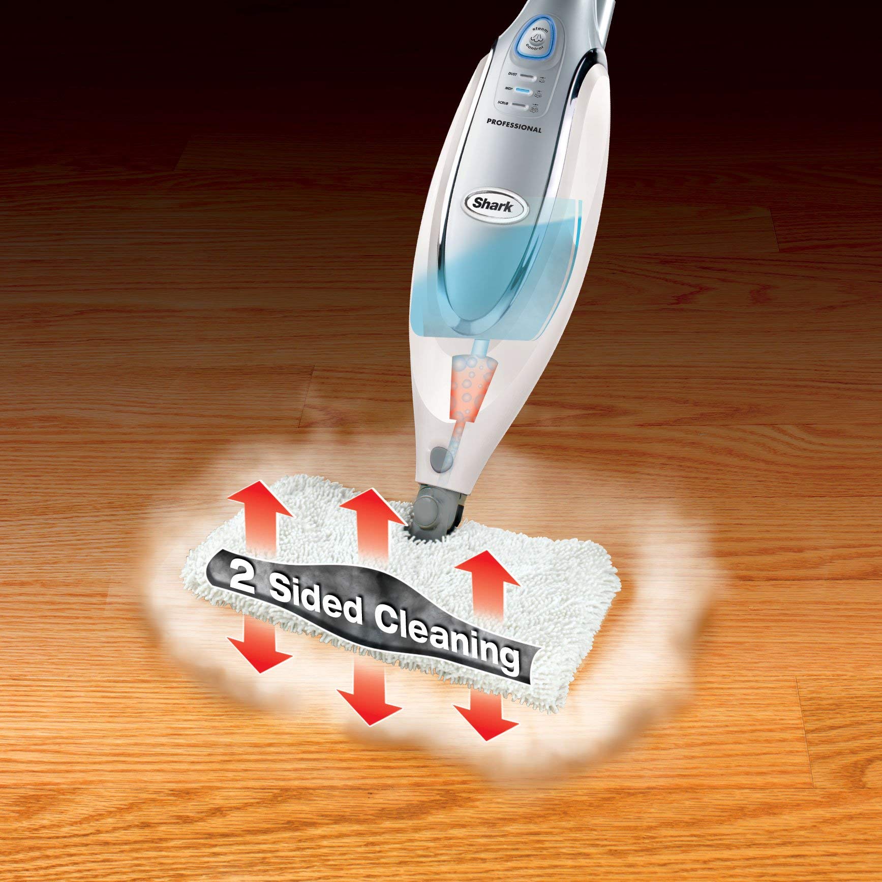 Shark Professional Steam Pocket Mop (S3601) (Renewed)