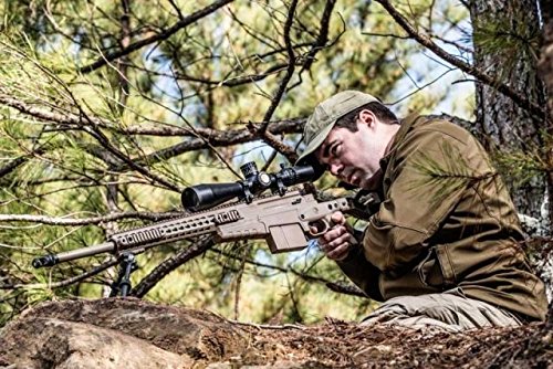 Nightforce Optics 5-25x56 ATACR Series Riflescope, Matte Black with First Focal Plane H59 Reticle, 34mm Tube Diameter, .1 Mil-Radian, Side Parallax Adjust
