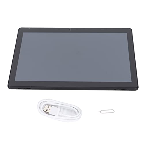 PUSOKEI 10.1in IPS Tablet, for Android 11 10 Inch Tablet PC, 1920 * 1200 HD IPS Screen, 4G LTE 6+128G P60 8 Core Processor Tablet PC, 10 Point Capacitance, Builtin WiFi GPS Black