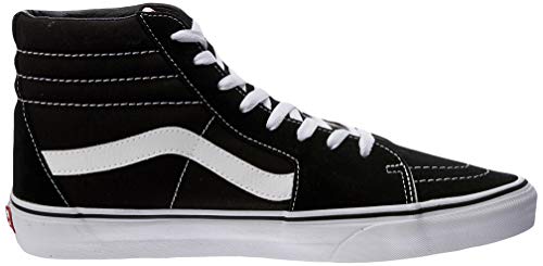 Vans Sk8-Hi Unisex Casual High-Top Skate Shoes Black/White