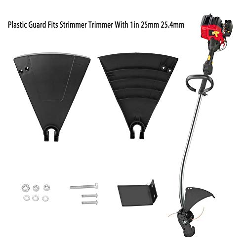 Plastic Brushcutter Guard, String Grass Trimmer Guard Proctection Cover Replacement for 25mm