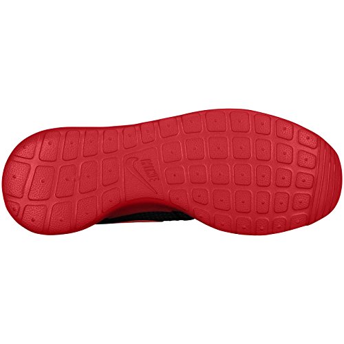 Nike Rosherun Boys Running Shoes (GS) 599728-014 Black Hyper Crimson- Gym Red 6.5 M US