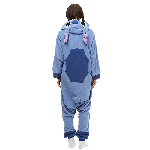 ROYAL WIND Pajama Halloween Costumes for Adult and Teenagers Blue S