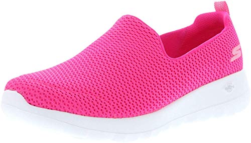 Skechers Women's Go Walk Joy Sneaker, Hot Pink, 9.5