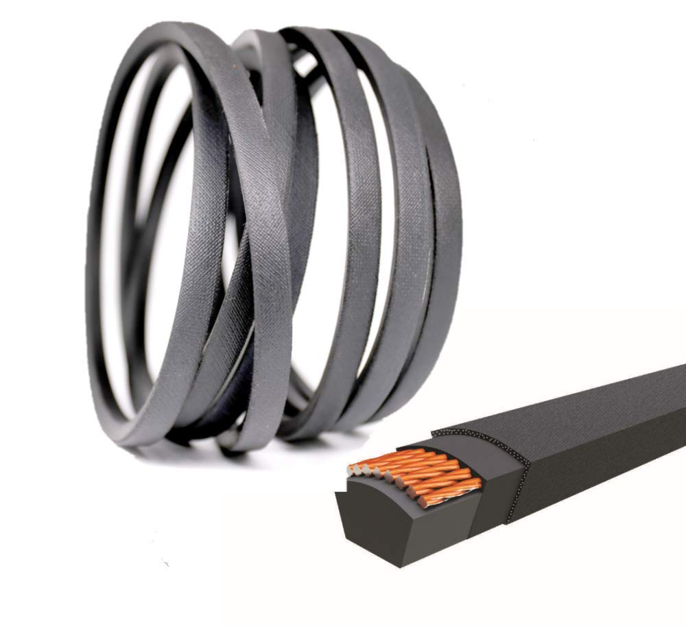 QIJIA Lawn Mower Deck Belt 5/8" x 70" for Toro 54-2750,Craftsman 1323H, 42111,Goodyear 85700,STD325700,Murray 42111, 42111MA