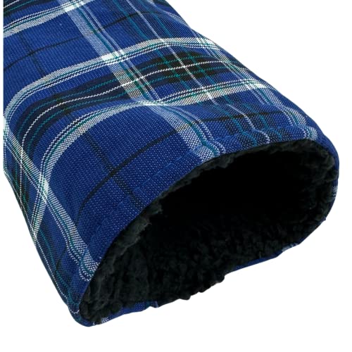 Sunfish Tartan Golf Headcover Set Blue Plaid - Driver, Fairway, Hybrid