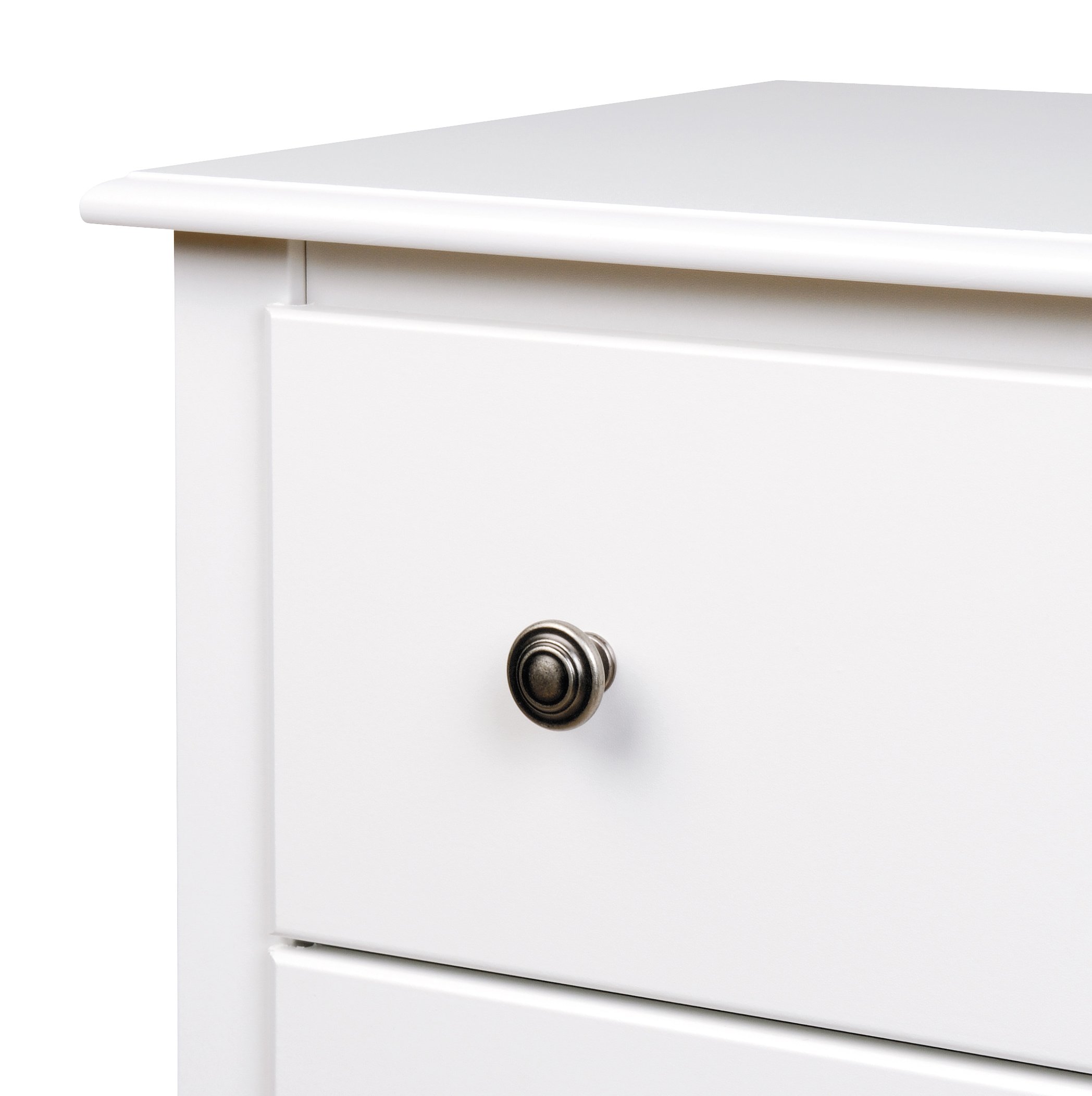 Prepac Stylish Full/Queen Headboard with 3 Compartments Monterey 2 Drawer Nightstand