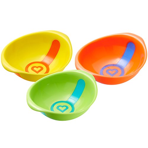 Munchkin White Hot Toddler Bowls, 3 Count