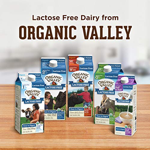 Organic Valley, Lactose Free, 2%, Half Gallon, 64 fl oz