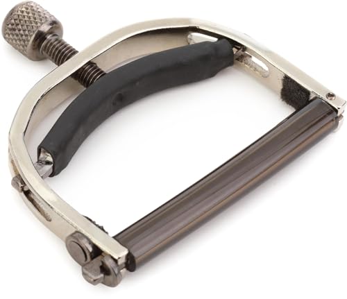 Paige 6-string Standard Guitar Capo - Made in the USA - Satin Nickel