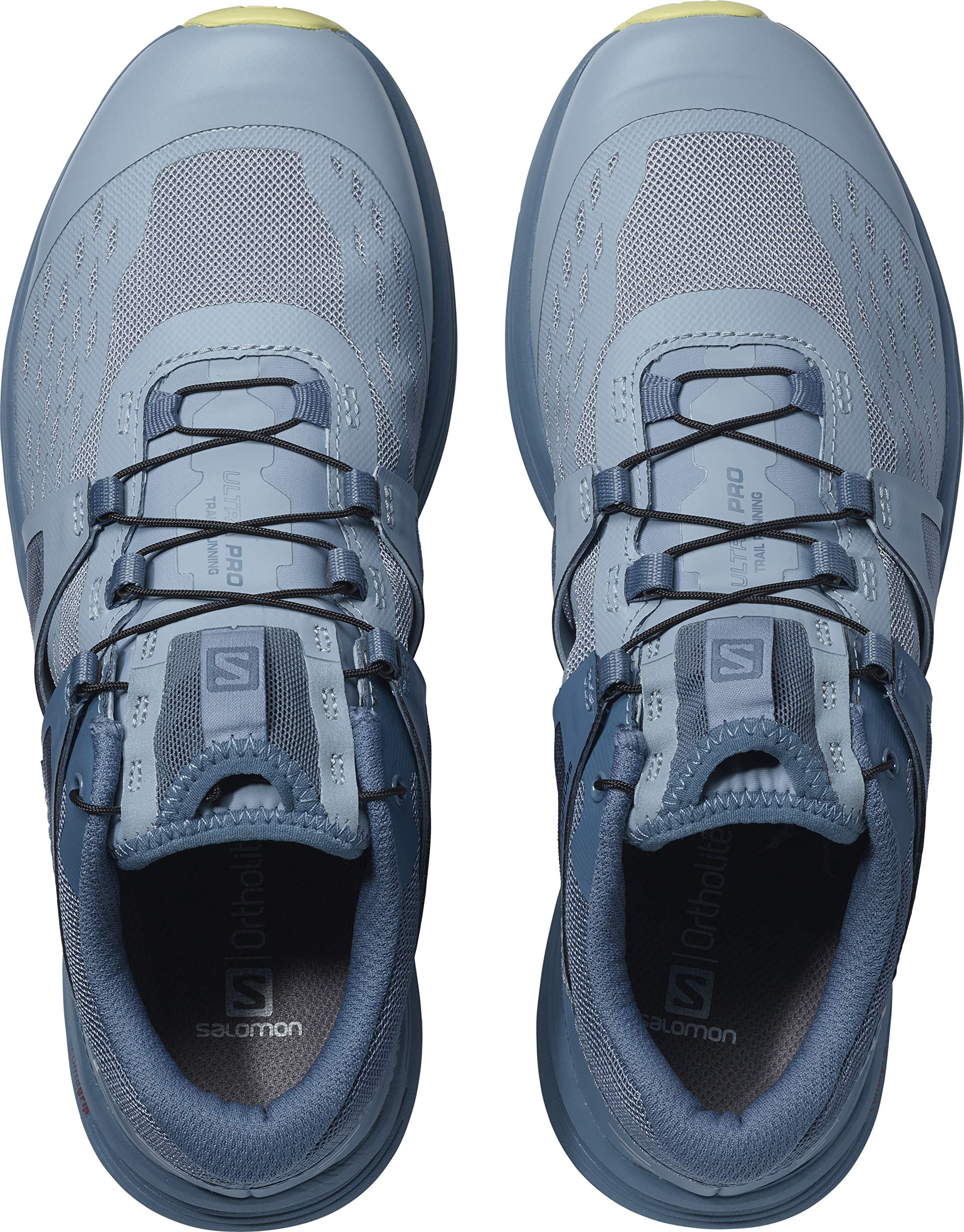 Salomon Ultra W/PRO Trail Running Shoes for Women, Ashley Blue/Copen Blue/Charlock, 8