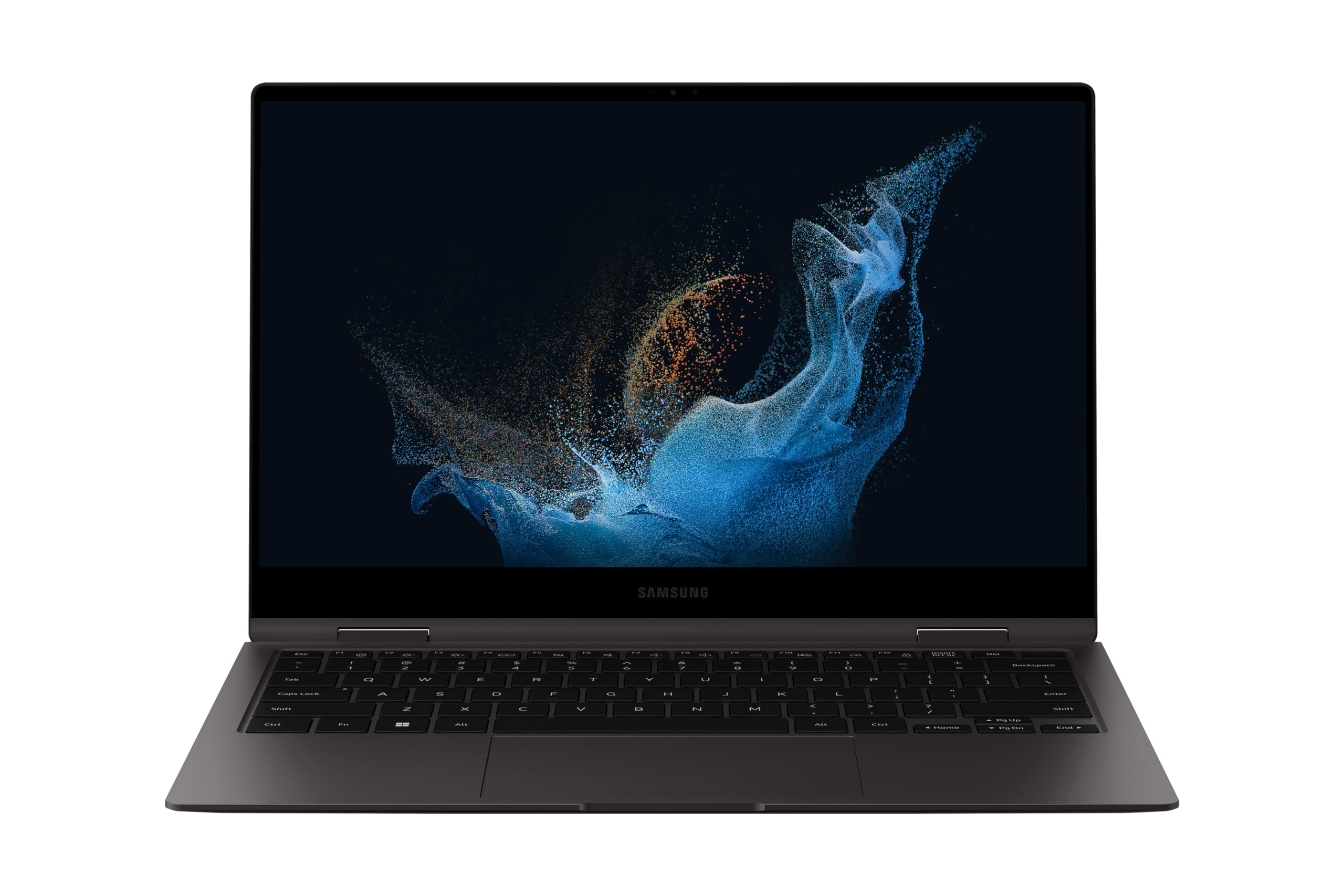 SAMSUNG Galaxy Book2 Pro 360 5G Connectivity 2-in-1 Laptop Computer/Windows 11/13.3” FHD AMOLED Touchscreen / 16GB / 256GB / Snapdragon 8cx Gen 3 Processor/S-Pen, 2023 Model, NP935QNA-KA2TT, Graphite