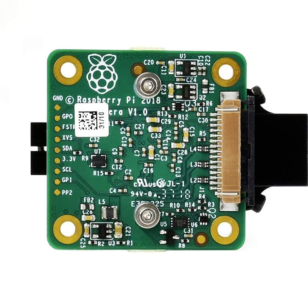 Raspberry Pi HQ Camera Module for Raspberry Pi 4 3 Model B, with 12.3MP IMX477 Sensor Supports C- and CS-Mount Lenses,High Resolution and Sensitivity,Alternative for Camera Module V2