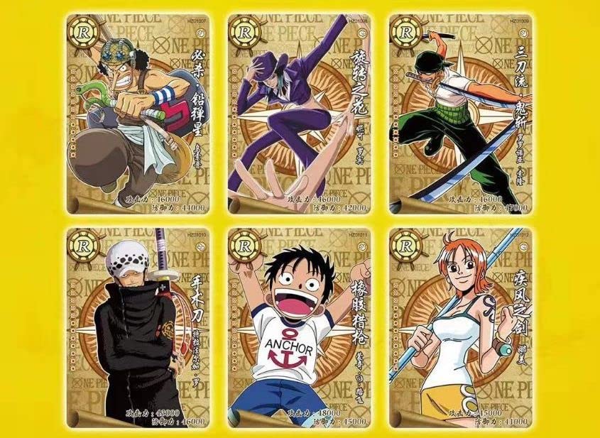 One Piece Card Game - [Imported] Anime TCG Trading Cards Booster Packs (10 Packs) - AW Anime WRLD