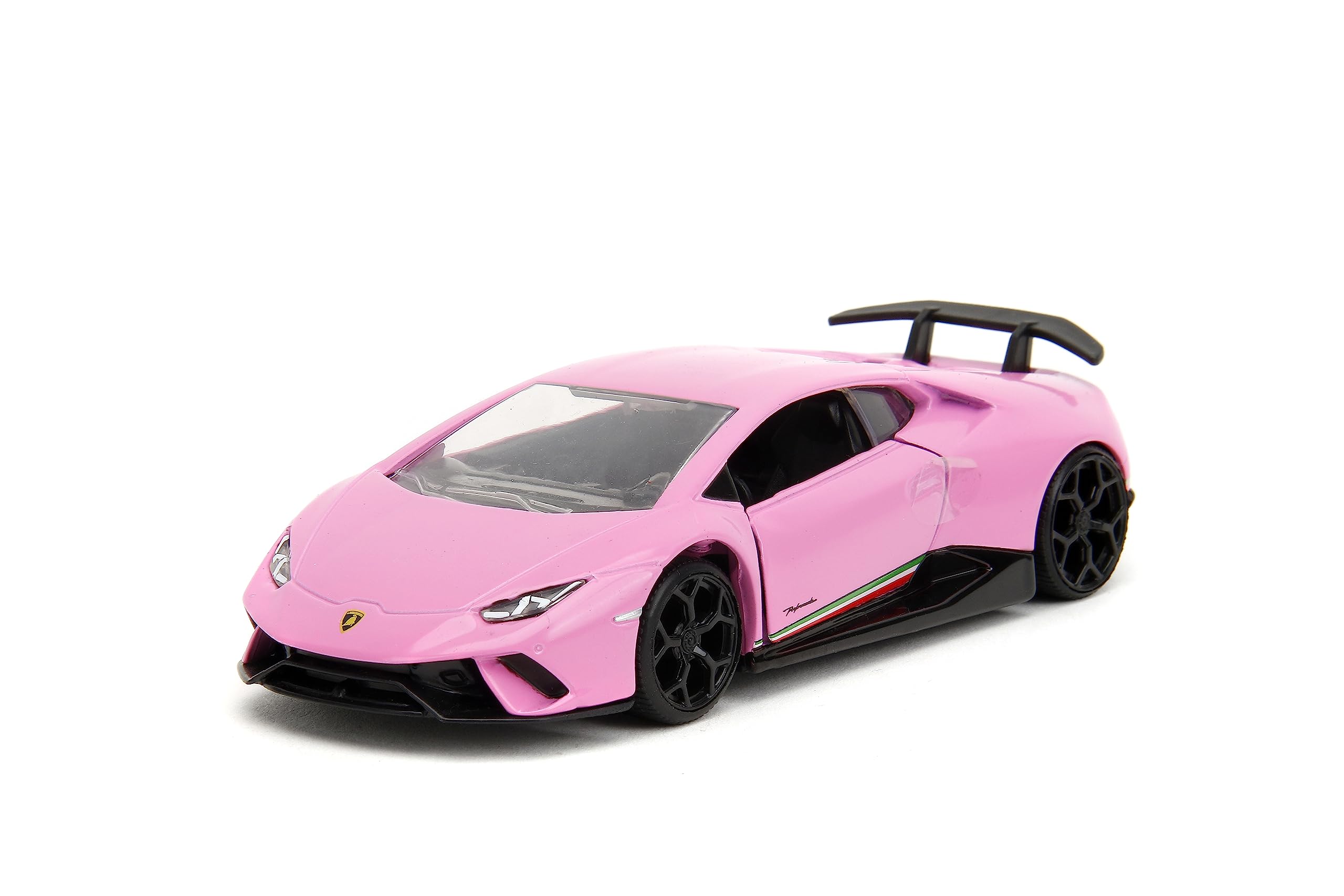 Pink Slips 1:32 W1 Lamborghini Huracán Performante Die-Cast Car, Toys for Kids and Adults(Glossy Pink)