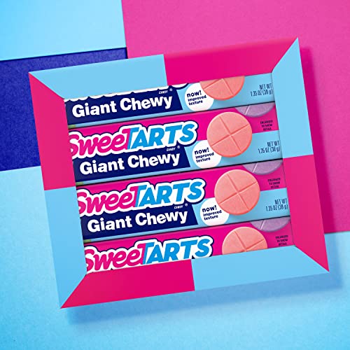 SweeTARTS Giant Chewy Candy, 1.35 Ounce (Pack of 36)