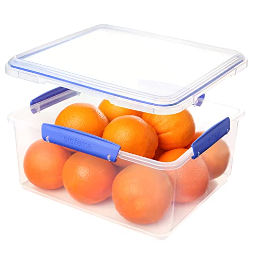 Sistema 1830 Klip It Collection Rectangle Food Storage Container, 101 Ounce & 1850 Klip It Collection Rectangle Food Storage Container, 169 Ounce/21 Cup
