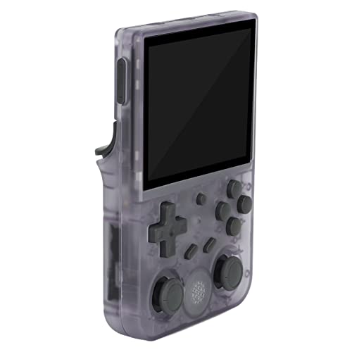 Shanrya Game Player, 4.2 BT Multi Touch Electronic Game Player 3.5 Inch Screen with Tempered Film for Home (RG353V)
