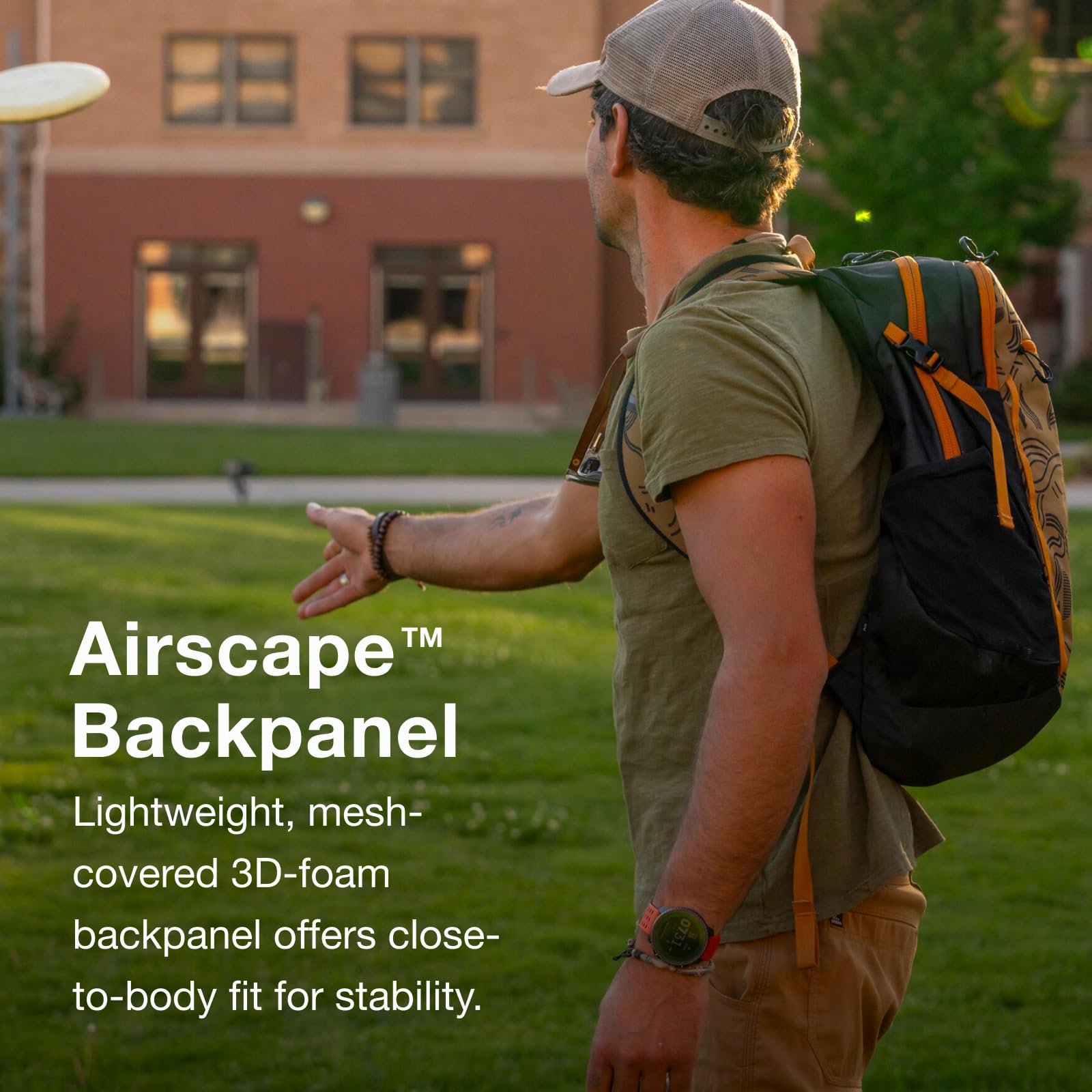 Osprey Axis Laptop Backpack, Succulent Green/Deep Teal