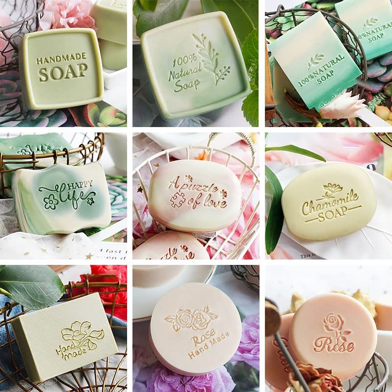 Personalized Custom Mini Clear Soap Stamp Sealing Seal For Diy Handmade Scrapbooking Envelope Soap Making Supplies Kits Tools
