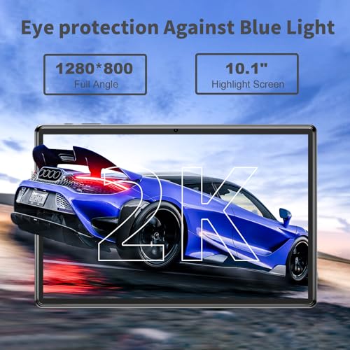SGIN 10 Inch Tablet with 1280 * 800 Pixel HD IPS Display, 4GB RAM 64GB ROM Android 12 Tablets Computer with Octa-Core 2.0Ghz Processor, 2MP+5MP Dual Camera, 6000mAh, GPS, WiFi, Bluetooth 5.0