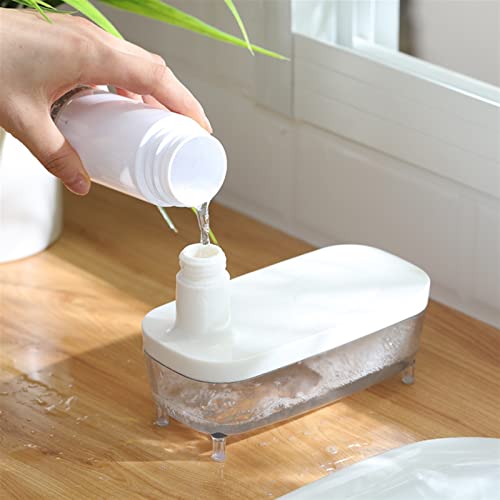 Soap Pump Dispenser Bathroom Soap Box Shelf Foaming Bottle Facial Cleanser Foam Pressing Hand Sub-Bottling Lotion Bottles Dispenser
