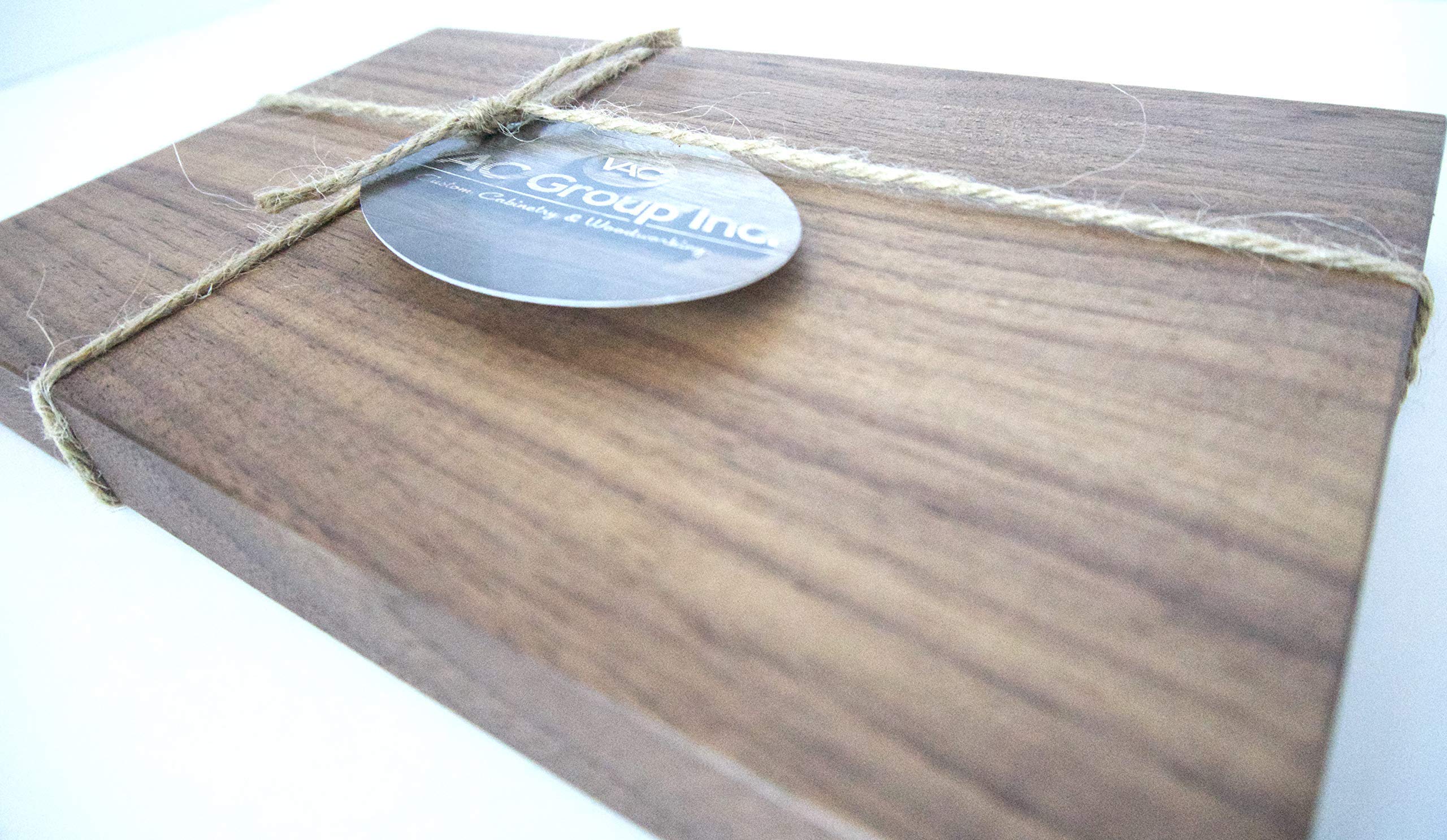 Walnut Solid Wood Cutting Board. Premium. Luxury Style. Handcrafted in Chicago. Butcher Block Style. Made in USA. Oiled & Ready for Use! 8"x5"x3/4"