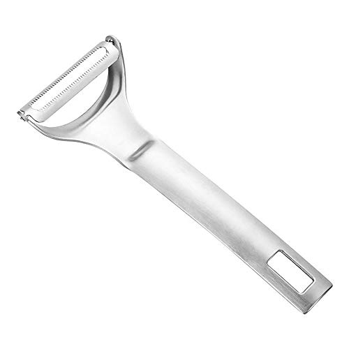 OSKOURXP Vegetable Peeler Stainless Steel Potato Peeled Apple Peeler Kitchen Gadget Multi-function Fruit Knife Plane Artifact Peeling (Size : 2)