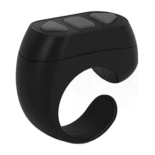 Remote App Page Turner, ABS 10m Distance Cell Phone Remote Control to Watch TV (Black)