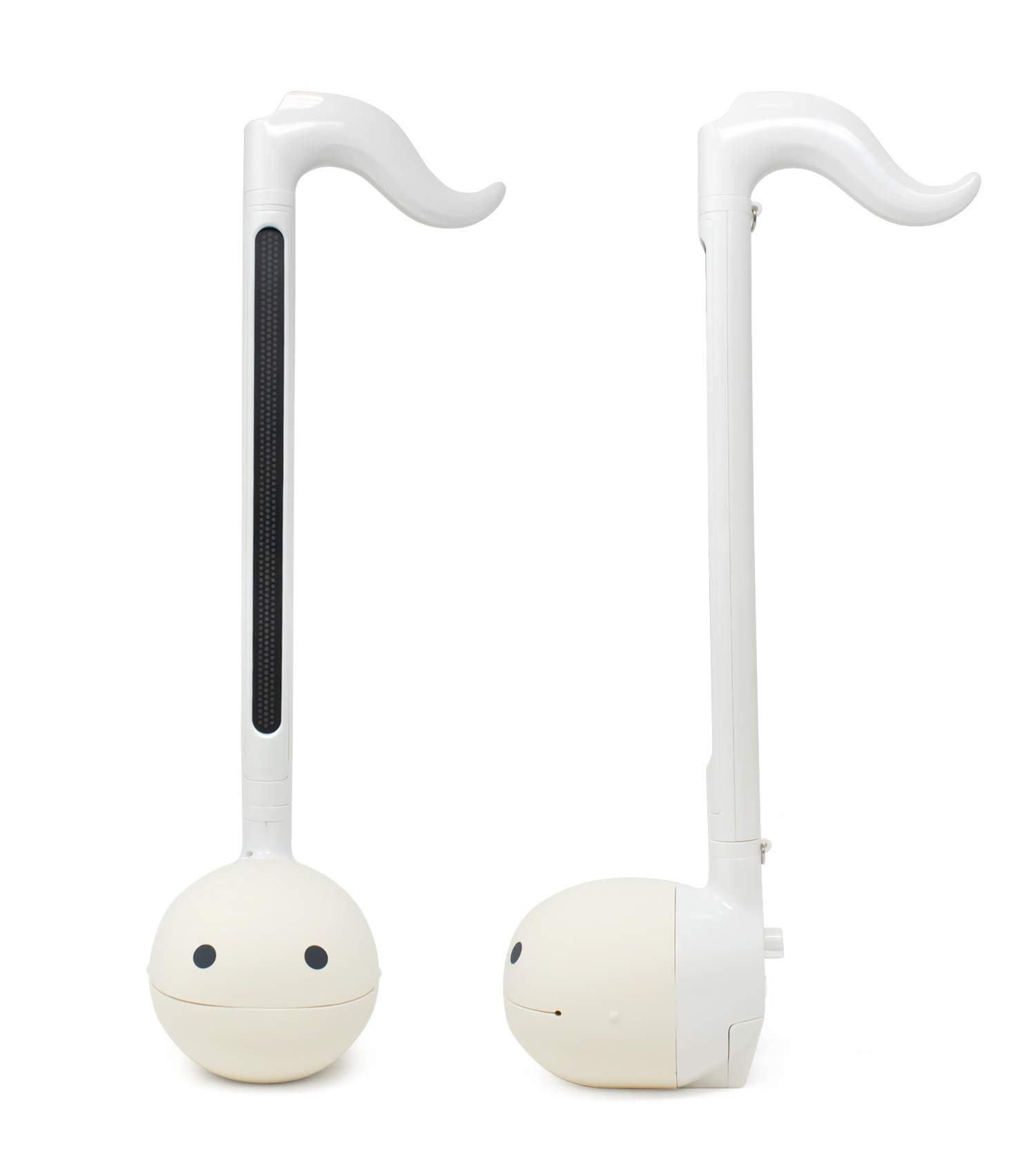 Otamatone Techno [Japanese Edition] Electronic Musical Instrument Synthesizer [Music Link Connect] with a Smartphone (iPhone and iPad iOS/Android App) from Japan by Cube/Maywa Denki, White