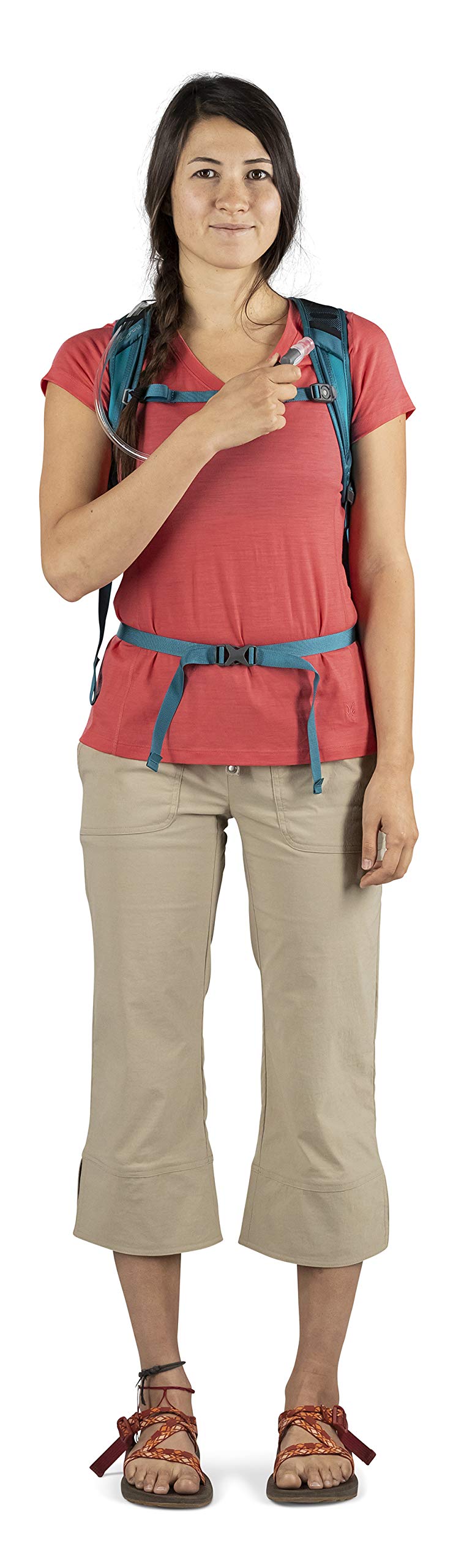 Osprey Skimmer 16L Women's Hiking Backpack with Hydraulics Reservoir, Sapphire Blue