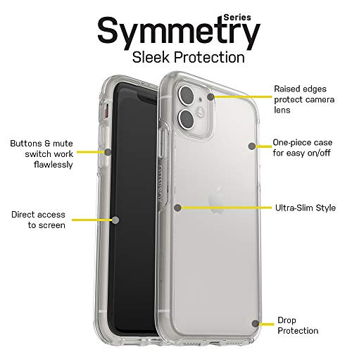 OtterBox SYMMETRY CLEAR SERIES Case for iPhone 11 - WISH WAY NOW (SILVER FLAKE/PINK MATTER/WISH WAY NOW)