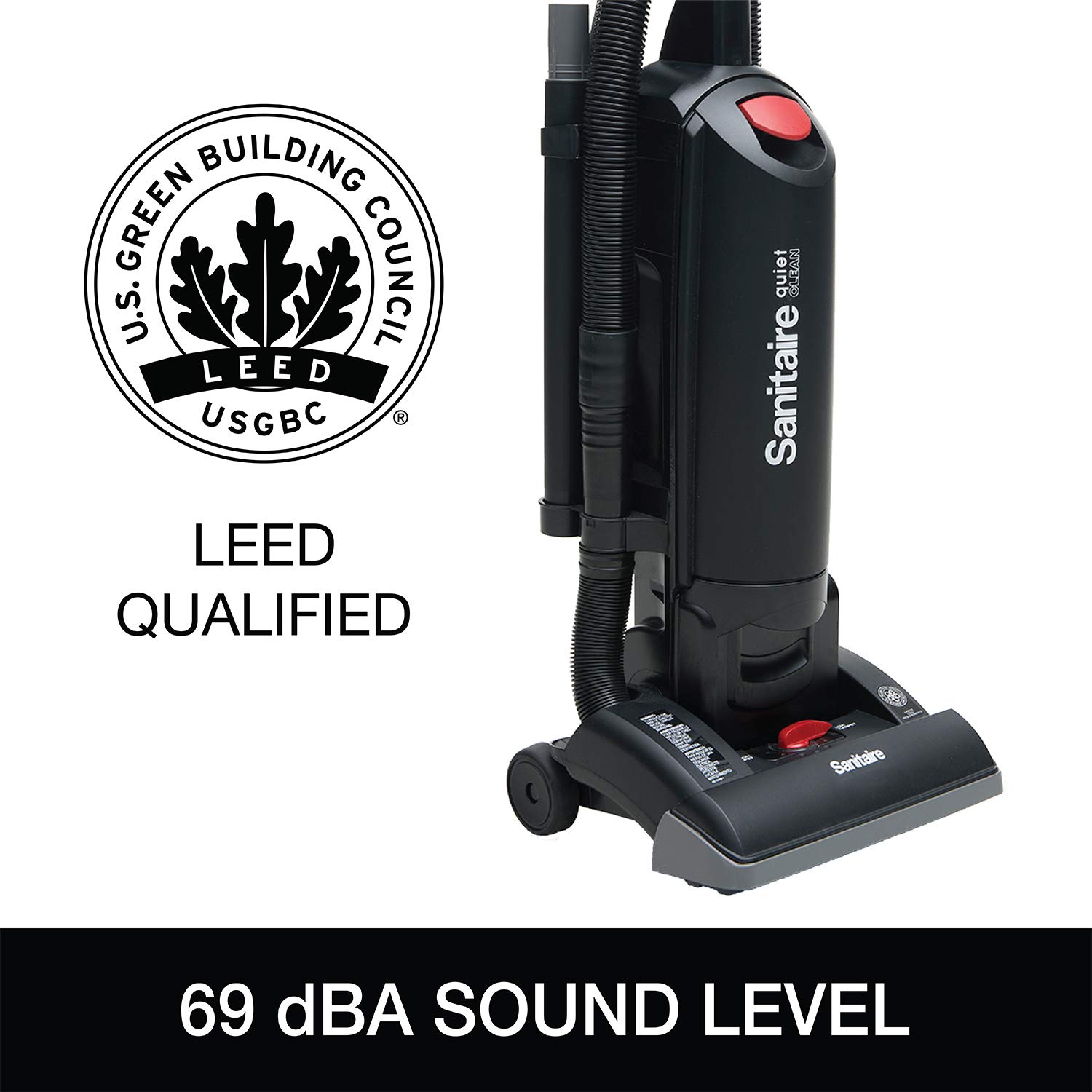 Sanitaire Force Upright Commercial Vacuum SC5713D Black