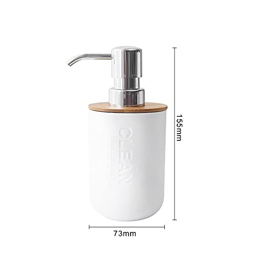 Soap Dispenser Simple Soap Bottle Shampoo Shower Dispenser Soap Bottle Bathroom Storage Accessories, for Home Kitchen Bathroom Hotel Bathroom Soap Dispenser