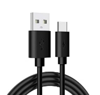 USB Type C Cable 6.6 ft Fast Charger Charging Cable Cord Compatible with Samsung Galaxy S8 S9 S10 S10+ S20 Note 10 Note 9 Note 8 Plus A10 A11 A20 A51 V30 V20 G6, LG V30 G6 G5 V20 V50 V40 G8 (Black)