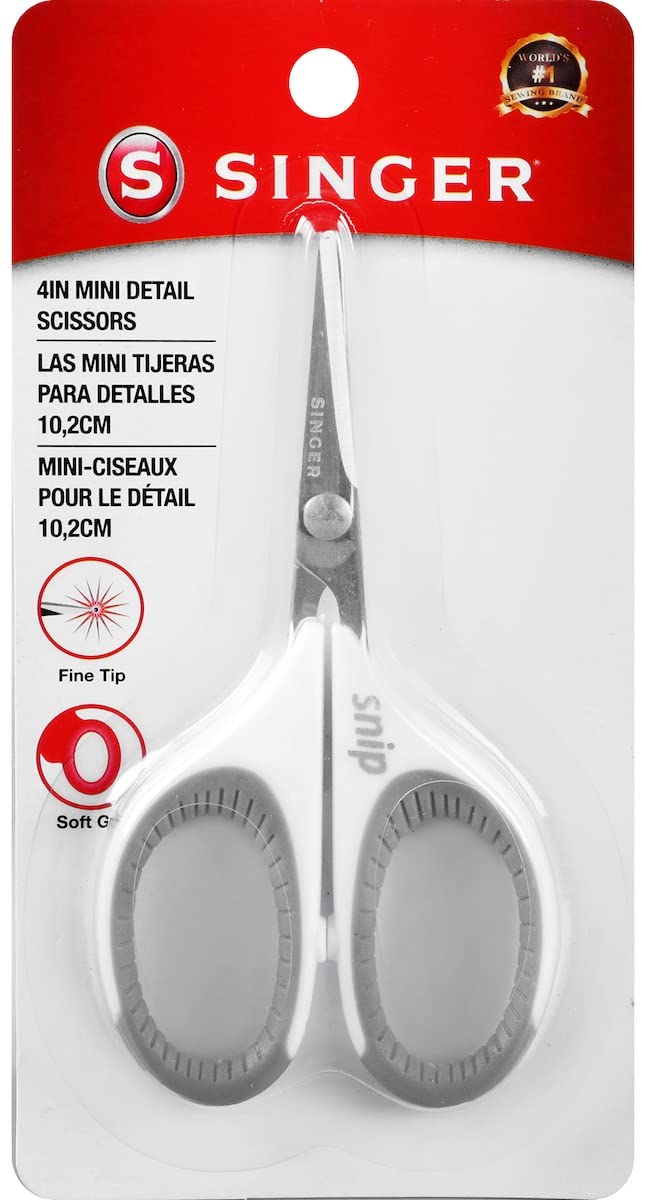 Singer Grey Scissor Craft 4"