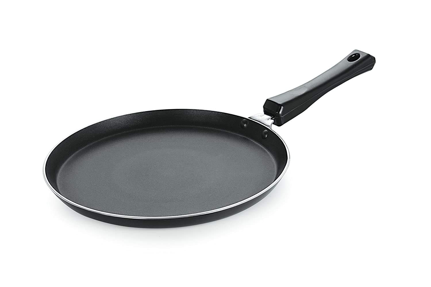 YADNESH Aluminum Saute Fry Pan with Non-Stick Coating, 17.5 in Length, 11 in Width, 0.5 in Height
