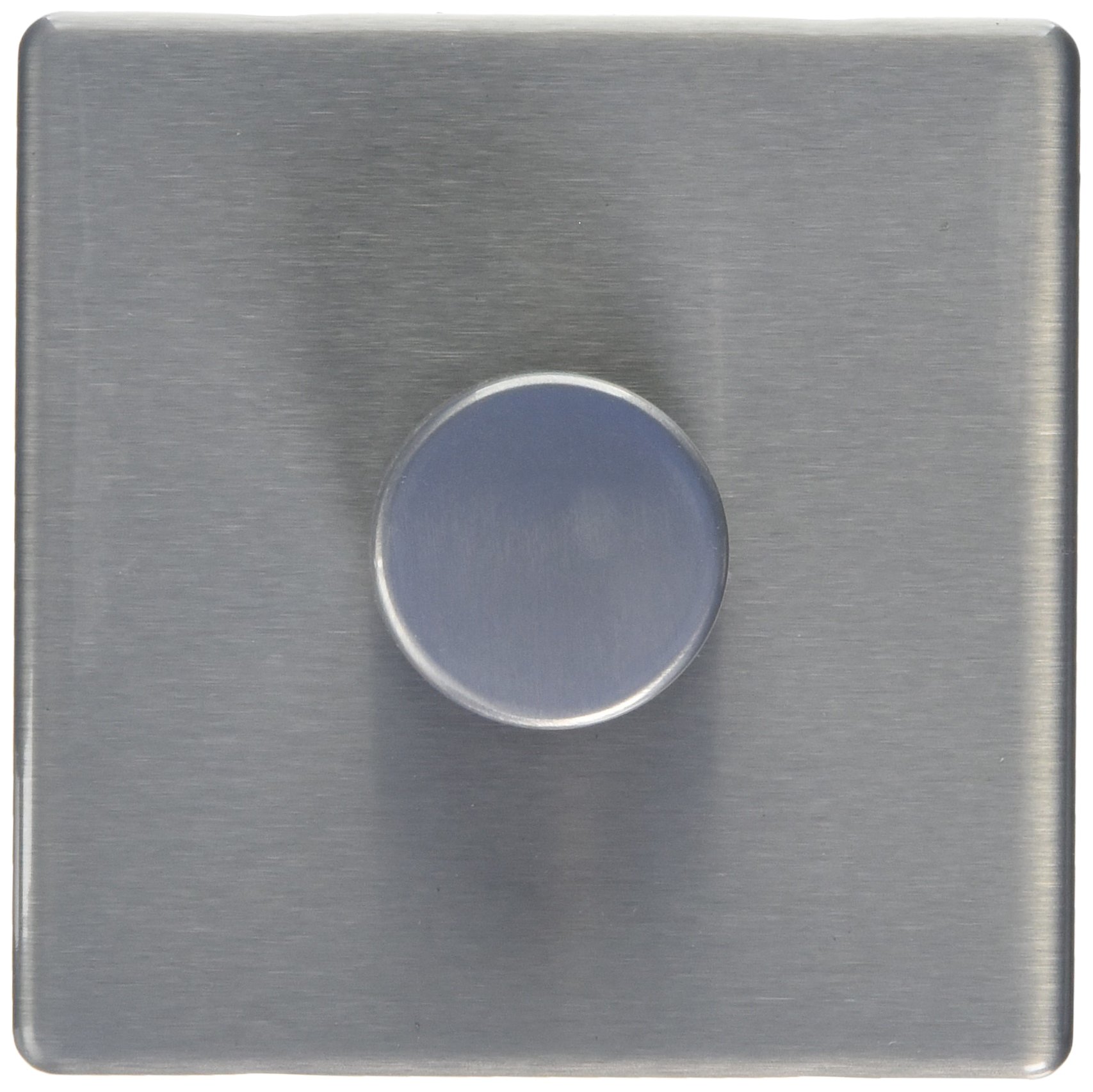 MK Aspect K24521BRC 40W - 300W 1-Gang Single 2-Way Dimmer - Brushed Chrome