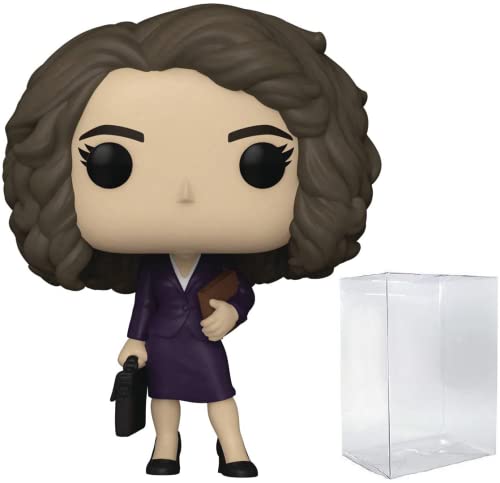 POP Marvel: [She Hulk] Attorney at Law - Jennifer Funko Vinyl Figure (Bundled with Compatible Box Protector Case), Multicolor, 3.75 inches
