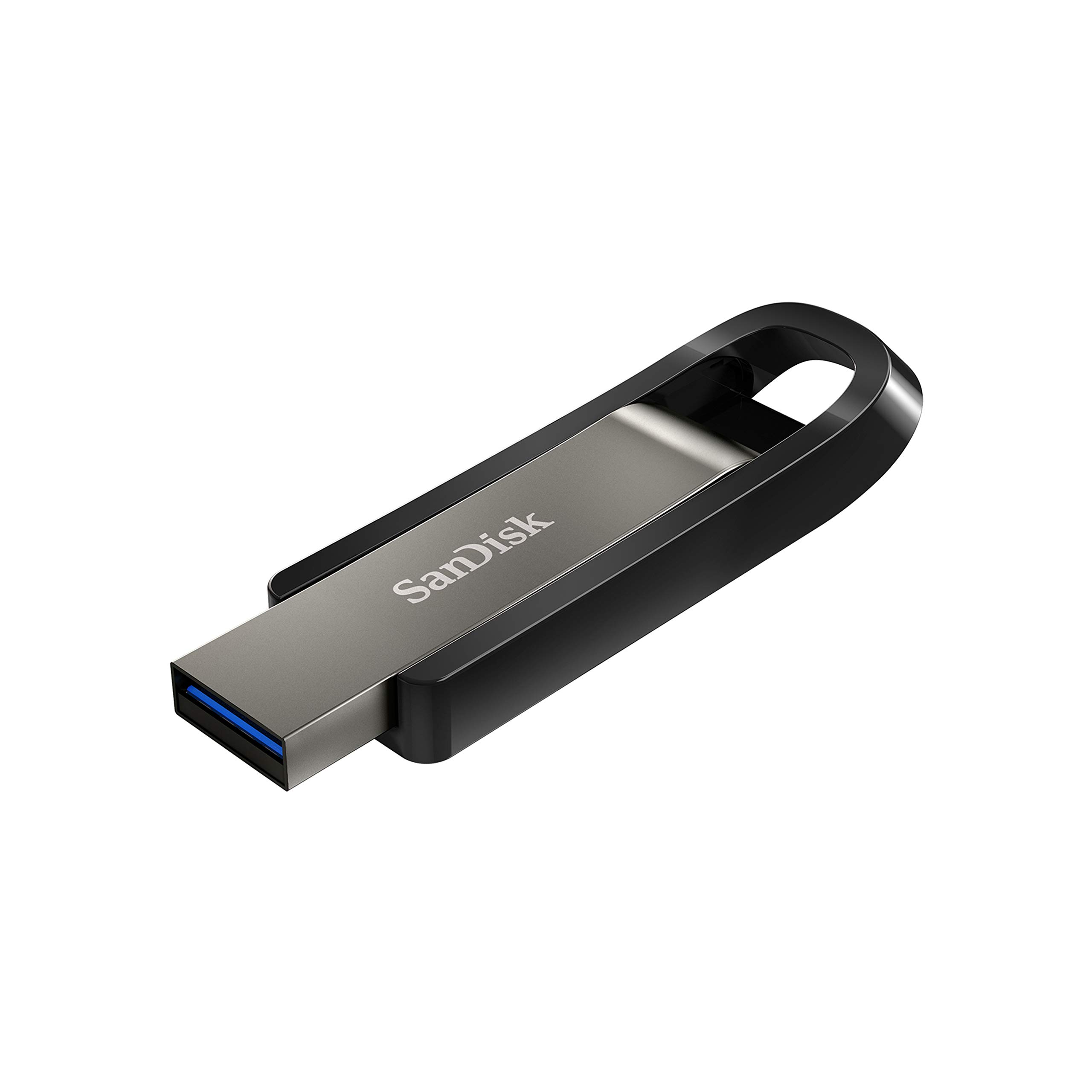 SanDisk 256GB Extreme Go USB 3.2 Type-A Flash Drive - SDCZ810-256G-G46, Metallic Bronze/Gloss Black