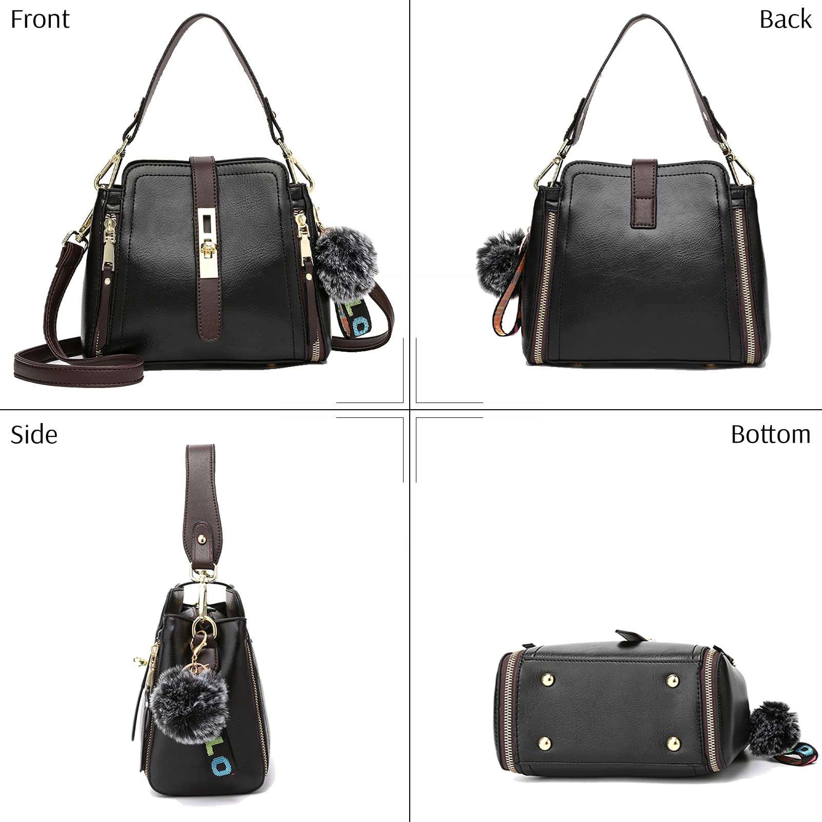 TcIFE Small Crossbody Purses and Handbags for Womens Mini Messenger Shoulder Cross Body Bags