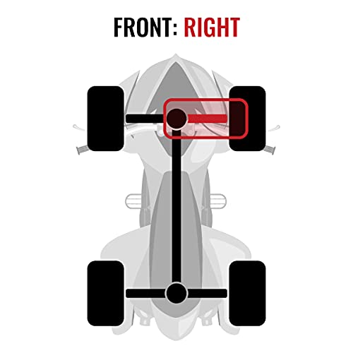 Sixity XTA Front Right Axle compatible with Yamaha YXE85 Wolverine X2 R-Spec XT-R YXF85 X4 SE 2018-2021