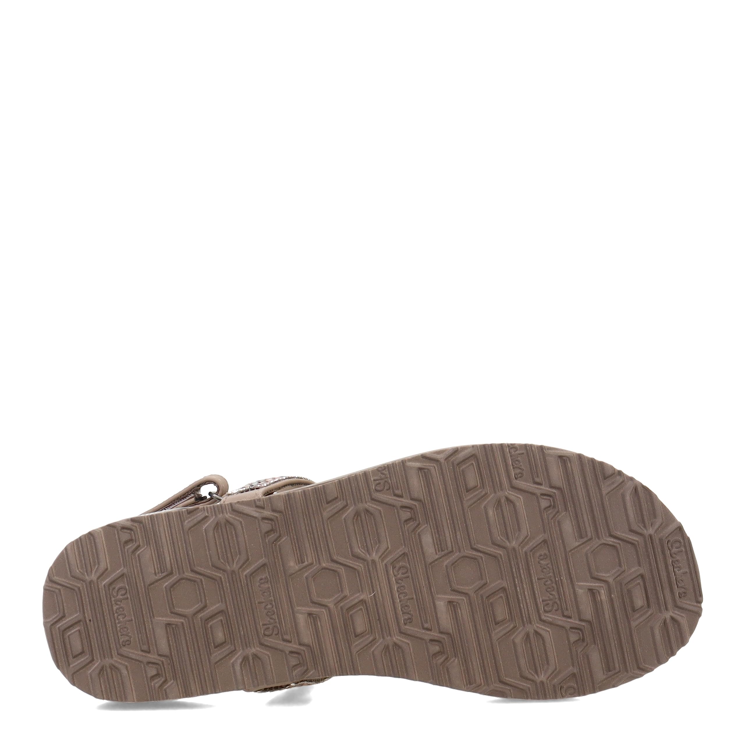 Skechers Women's, Arch Fit Meditation - Fancy Love Sandal Taupe 9 M