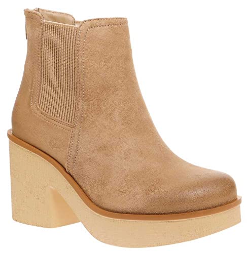 OUTWOODS Pierre Dumas Women's Clue 7 Taupe 7.5 B(M) US