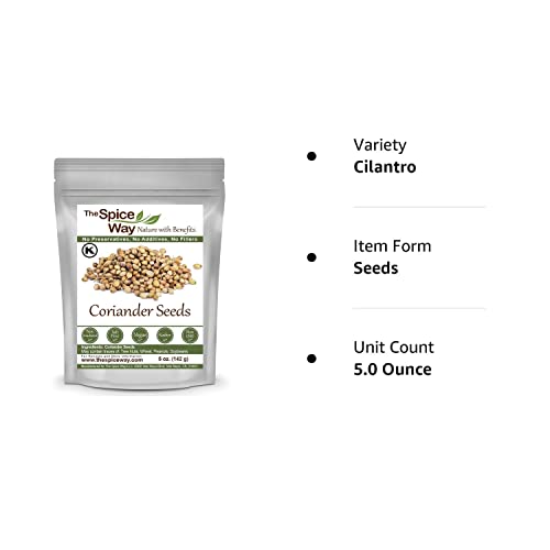 The Spice Way Coriander Seeds - 5 oz